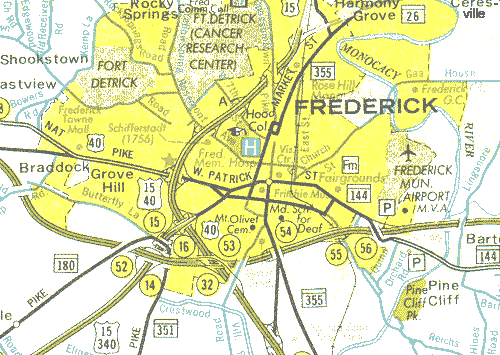 The Interactive Atlas of Western Maryland: The Frederick Map Page