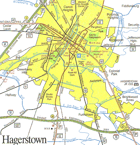 The Interactive Atlas of Western Maryland: The Frederick Map Page